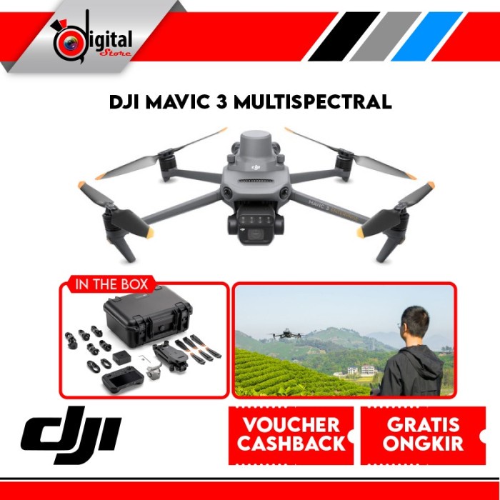 Jual DJI MAVIC 3 MULTISPECTRAL - MAVIC 3M DRONE ORIGINAL | Shopee Indonesia