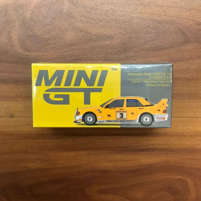 Jual Mini Gt Minigt 187 Mercedes Benz 190E Evolution #3 Camel 1990 ...
