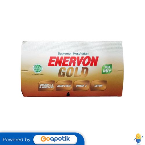 Jual ENERVON GOLD BOX 50 KAPSUL | Shopee Indonesia