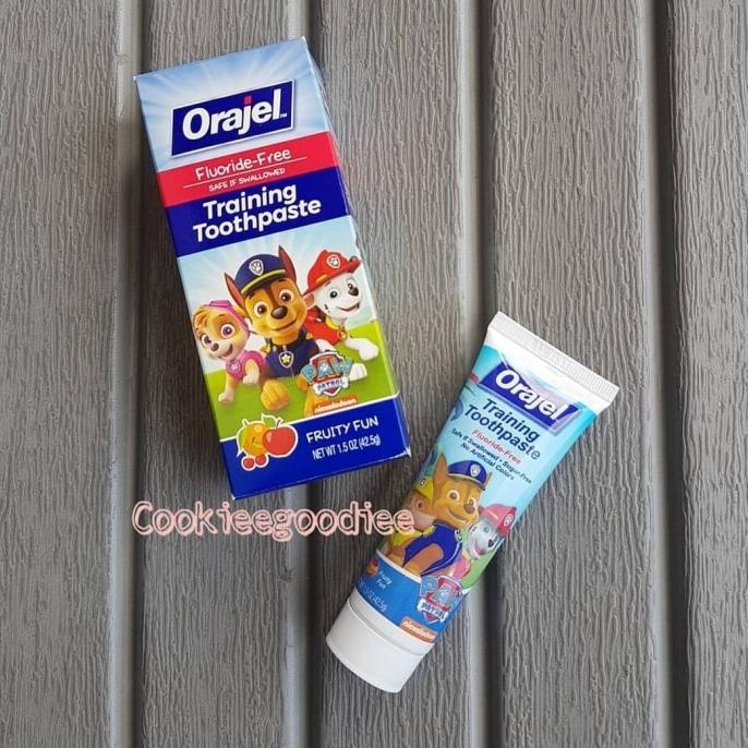 Jual ORAJEL PAW PATROL TRAINING TOOTHPASTE | Shopee Indonesia