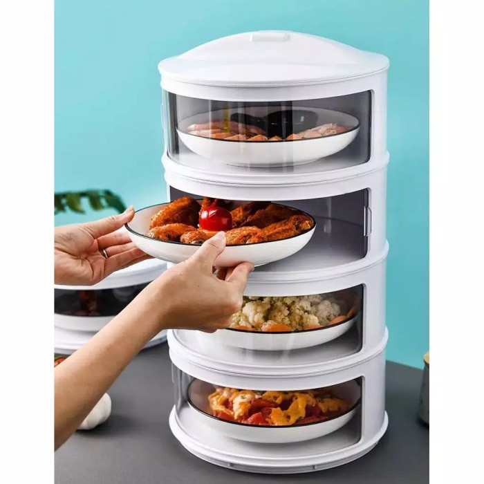 Jual RAK MAKANAN PENAHAN PANAS FOOD WARMER 4 LAYER RAK DISPLAY RESTO ...