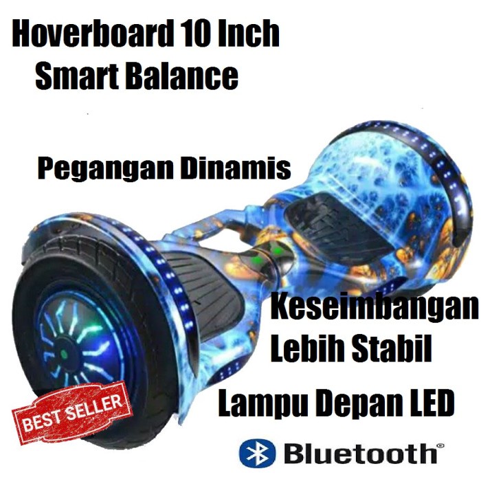 Jual HOVERBOARD SMART BALANCE WHEEL BLUETOOTH 10 INCH NEW MODEL ...