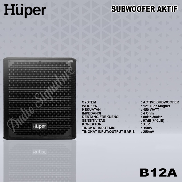 Jual Speaker Subwoofer 12 Inch HUPER B12A / B 12A / B 12 A Original 1 ...