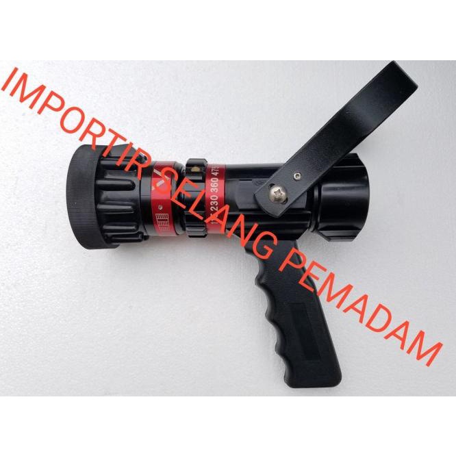 Jual Fire Nozzle Gun Pistol Grip Pemadam 1.5 In Model Protek Fog Jet ...