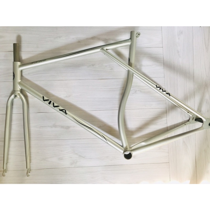 Jual Frame Set Classic Fixie Viva Chromolly Batangan Lengkung | Shopee ...