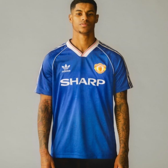 Jual BAJU BOLA JERSEY MU AWAY RETRO 1988 1990 JERSEY RETRO JERSEY MU ...