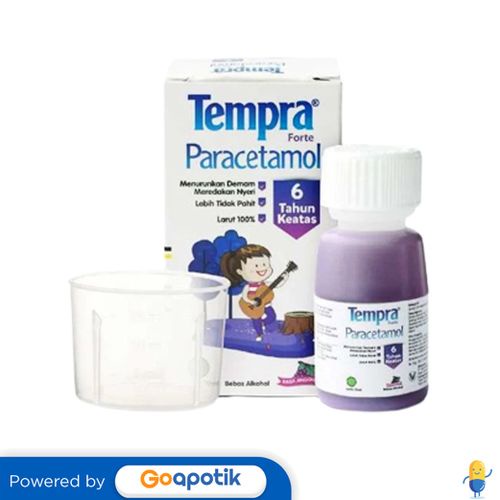 Jual TEMPRA FORTE SYRUP RASA ANGGUR 30 ML | Shopee Indonesia