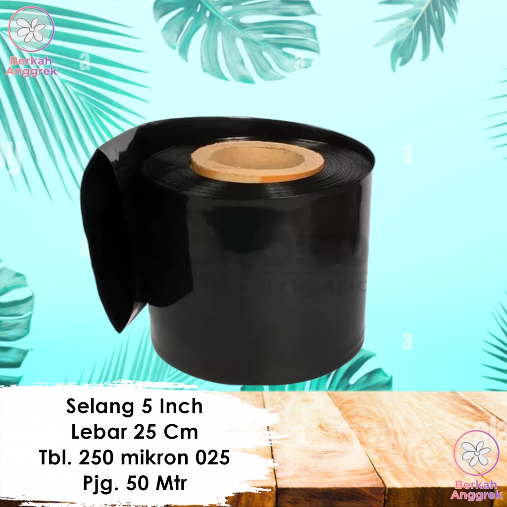 Jual Selang Irigasi Selang Plastik Hitam Ukuran 5 Inch Tebal 025 ...