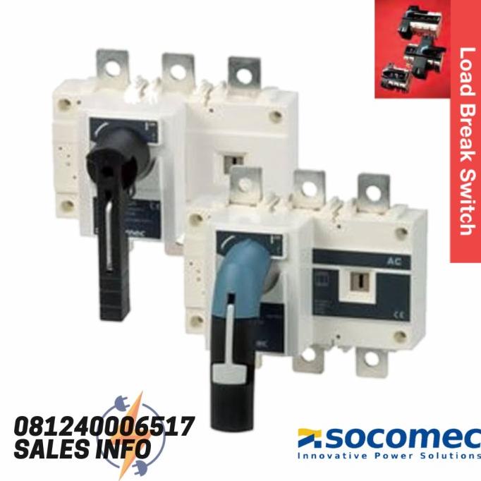 Jual Load Break Switches - Lbs Socomec Type Sirco 3 Pole 800A - 3P 800 ...