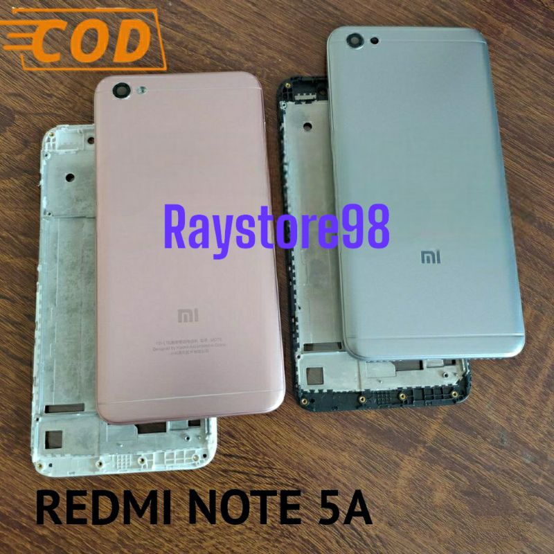 Jual Kesing fullset redmi note 5a kesing plus frame plus tombol luar ...