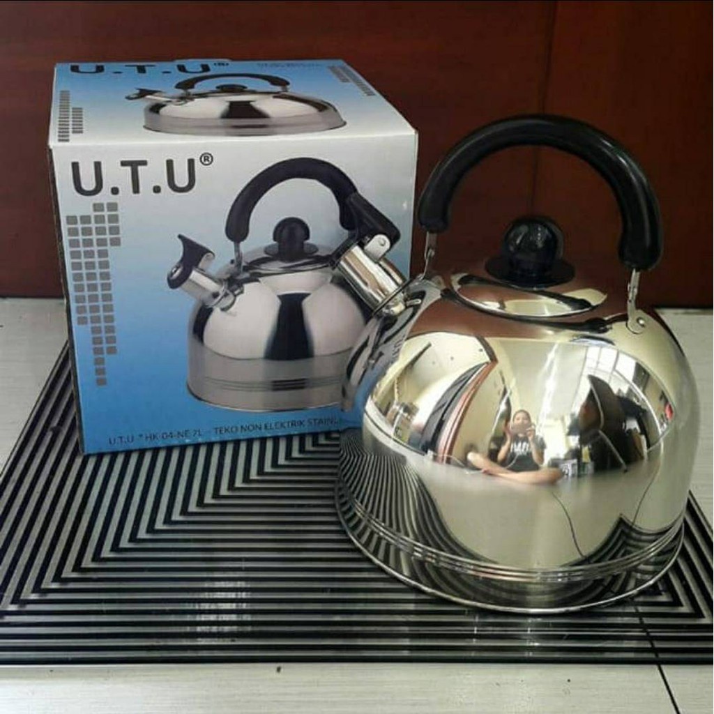 Jual UTU Teko Siul HK-04-NE7L 7 Liter / Teko 7L Stainless Steel ...