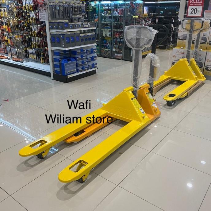 Jual Krisbow handpallet manual 68 cm / hand pallet 2 ton / hand stacker ...