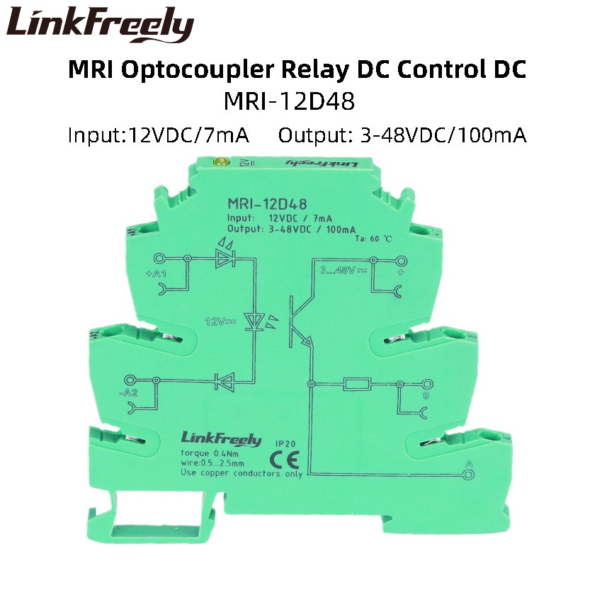 Jual MRI-12D48 New Input 12V DC Photoelectrical Coupling-interface ...