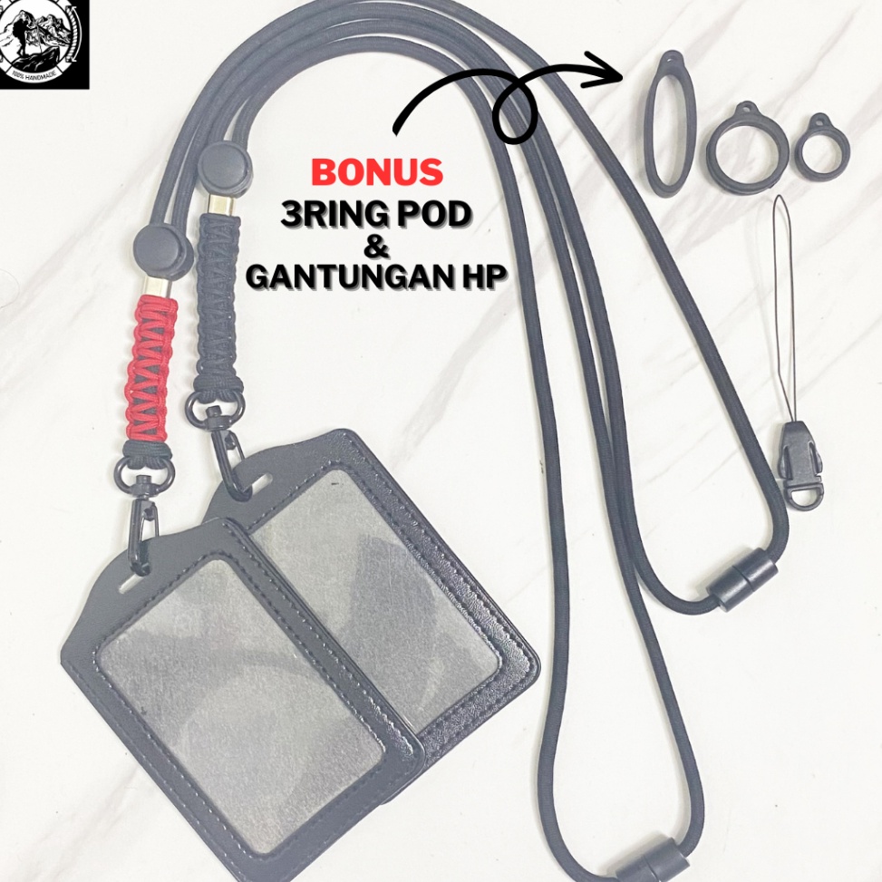 Jual Terbaru Lanyard Gantungan Hp Tali Pods Premium Paracord Holder ID ...