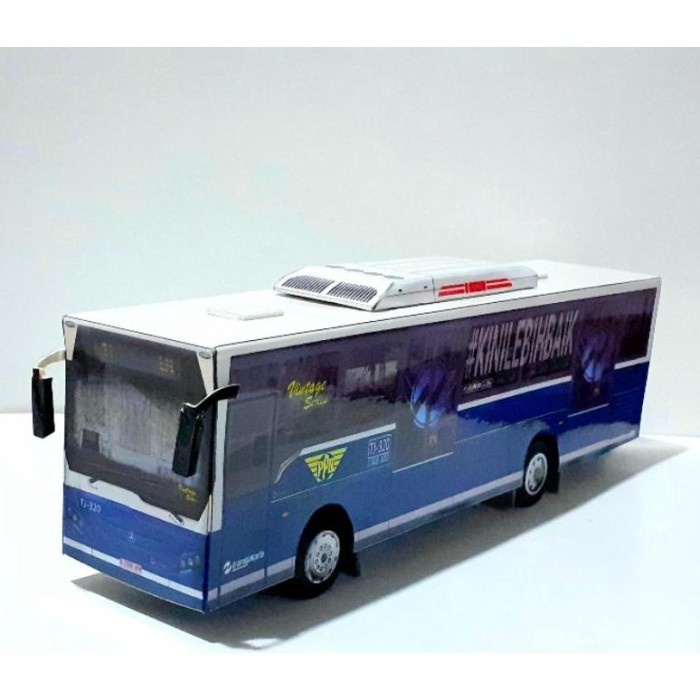 Jual HOT SALE!!! DISKON!!! MINIATUR PAPERCRAFT BUS TRANSJAKARTA VINTAGE ...