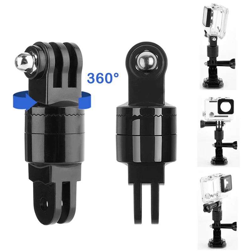 Jual Swivel Rotating Mount Adapter 360 Derajat for GoPro Original ...