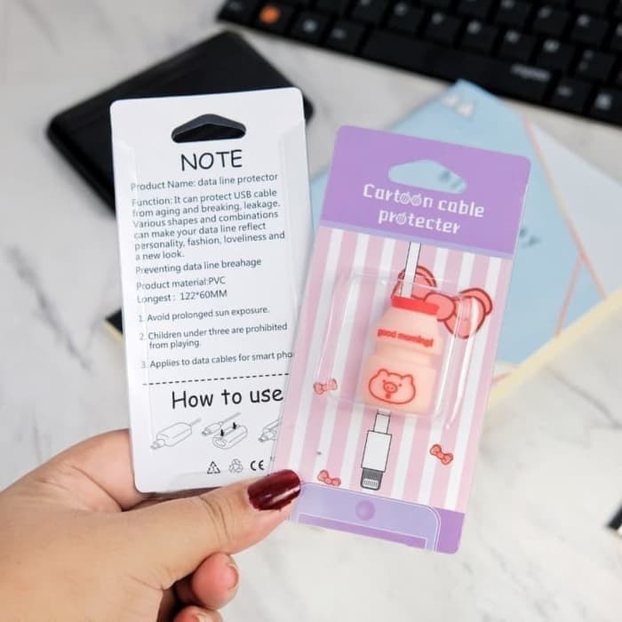 Jual cable protector iphone android food series cable bite yakult durian sumberrezeki1619 ...