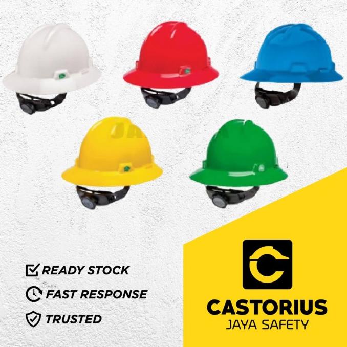 Jual HELM MSA USA FASTRACK ORIGINAL HELM SAFETY PROYEK MSA ORIGINAL V ...