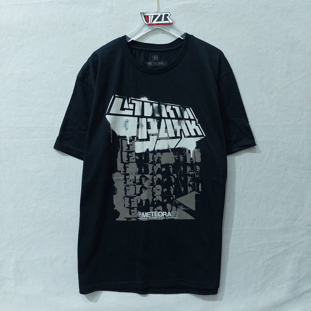 Jual T Shirt Band Official LINKIN PARK - SPRAY COLLAGE Original | Shopee Indonesia
