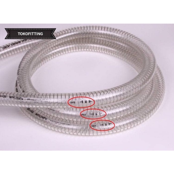 Jual FREE ONGKIR SPRING HOSE SELANG SPRING UKURAN 1" (25X33) TOGAWA EX ...