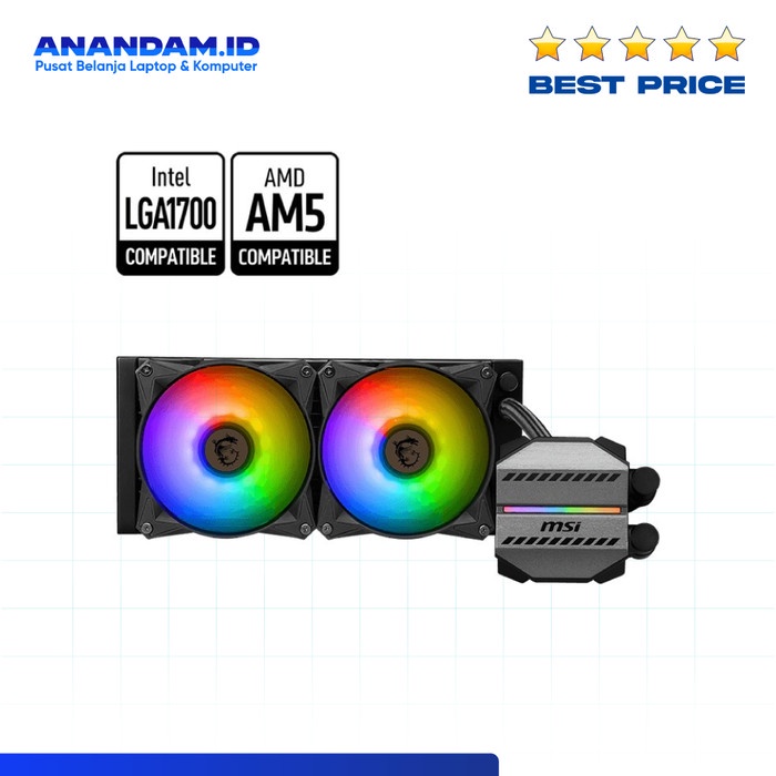 Jual MSI MAG CORELIQUID M240 Liquid CPU Water Cooling | Shopee Indonesia