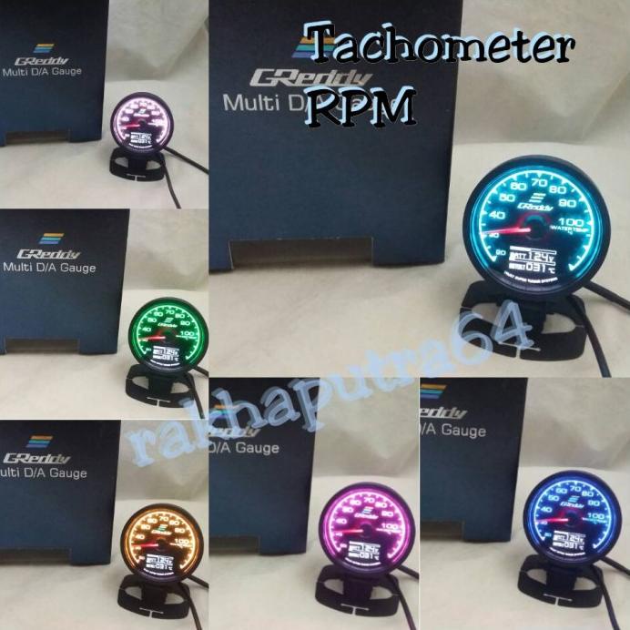 Jual Indikator Greddy - Greddy Gauges Rpm - Tachometer | Shopee Indonesia