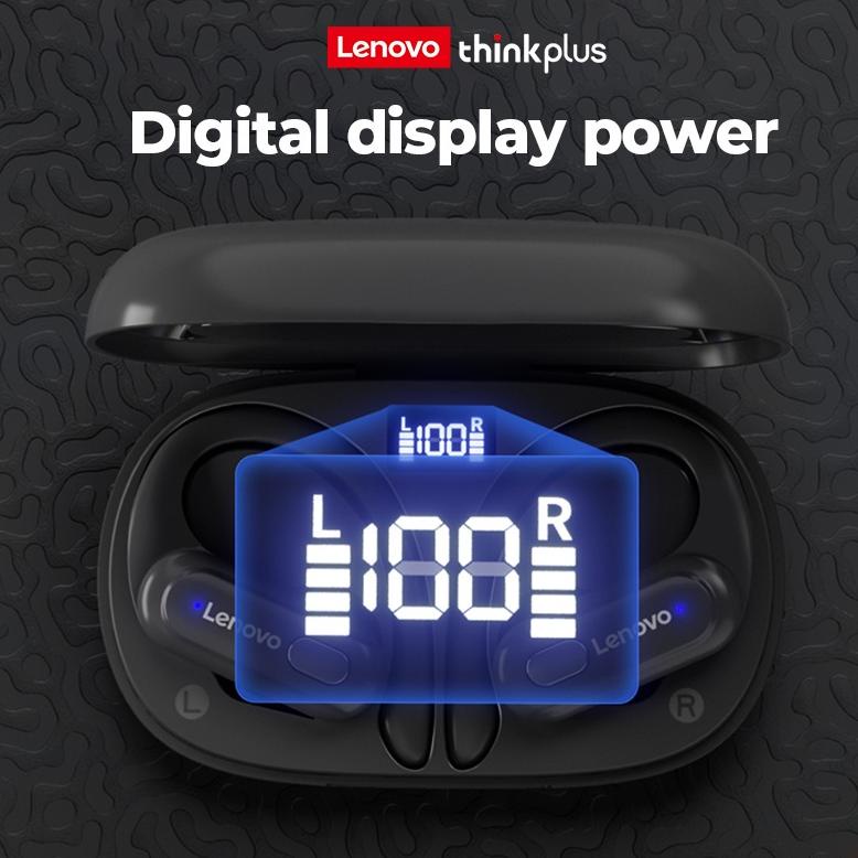 Jual NEW ARRIVAL LENOVO THINKPLUS XT60 TWS WIRELESS HEADSET BLUETOOTH 5.3 EARPHONE NOISE ...
