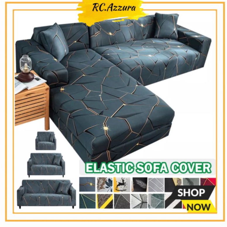 Jual SALE TERBATAS!. COVER SOFA 1 2 3 4 SEATER SARUNG SOFA L SHAPED ...