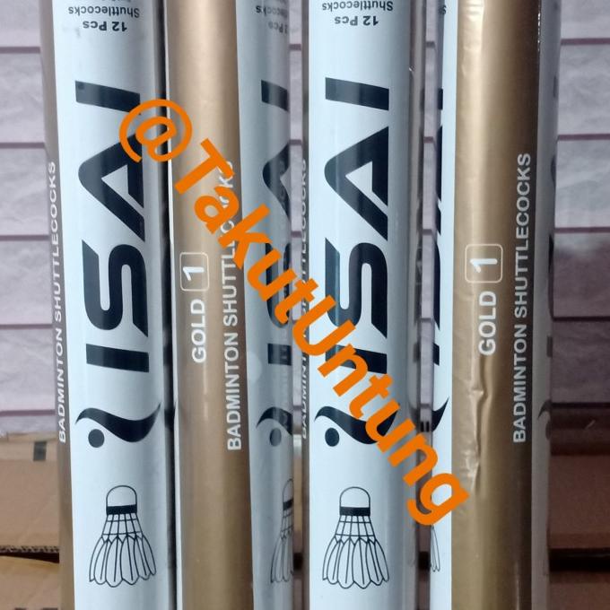 Jual Trend Shuttlecock Isai Gold Original Original | Shopee Indonesia