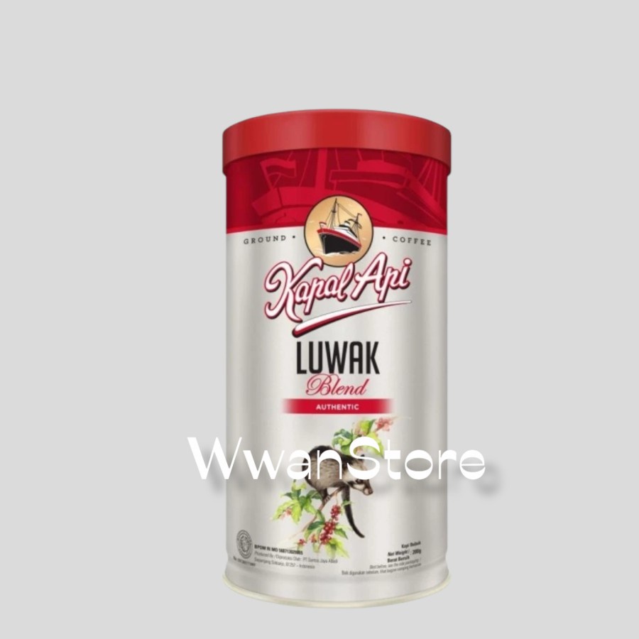 Jual Kapal Api Luwak Blend 200gr | Shopee Indonesia