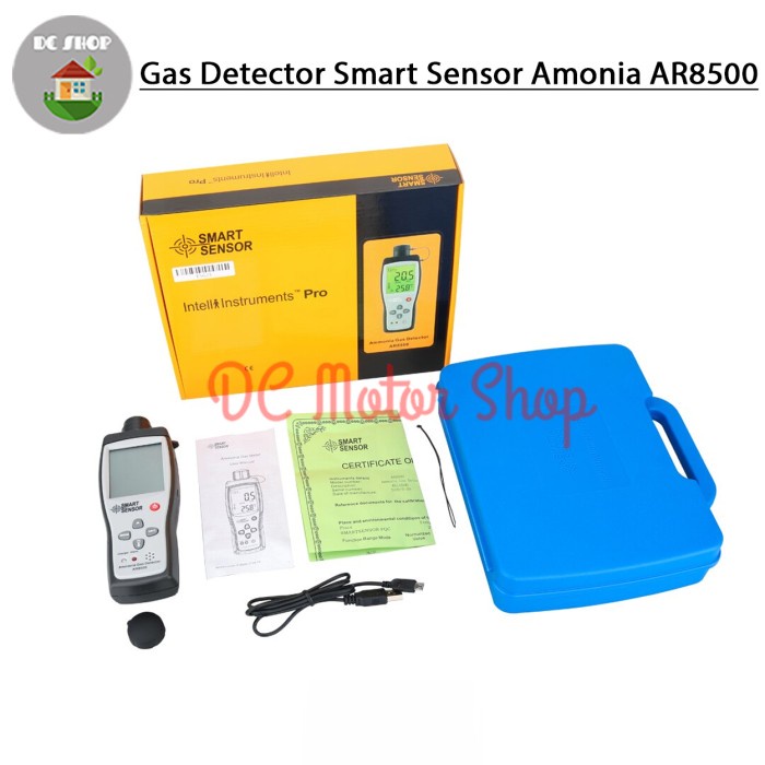 Jual NEW SERIES SMART SENSOR AR8500 AMMONIA MONITOR GAS DETECTOR ALAT ...