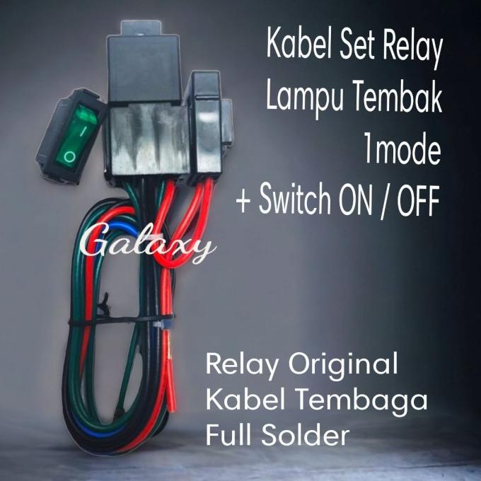 Jual Kabel Set Relay Lampu Tembak / Sorot / Led / Tambahan | Shopee ...
