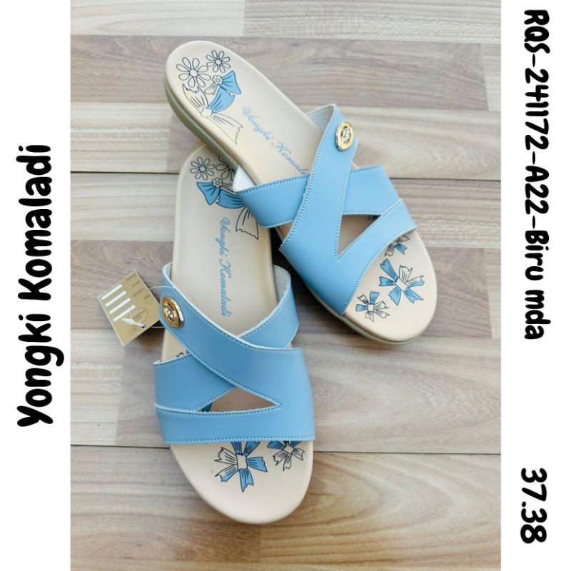 Jual Sendal silang 1172-biru | Shopee Indonesia