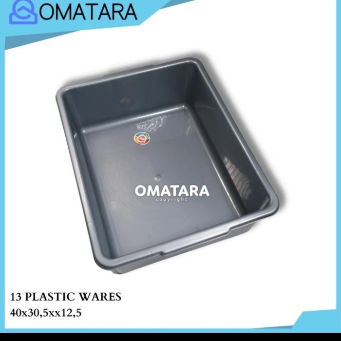 Jual Bak Segi Abu Komet 40x31x12CM Storage Box Kotak Penyimpanan Barang ...