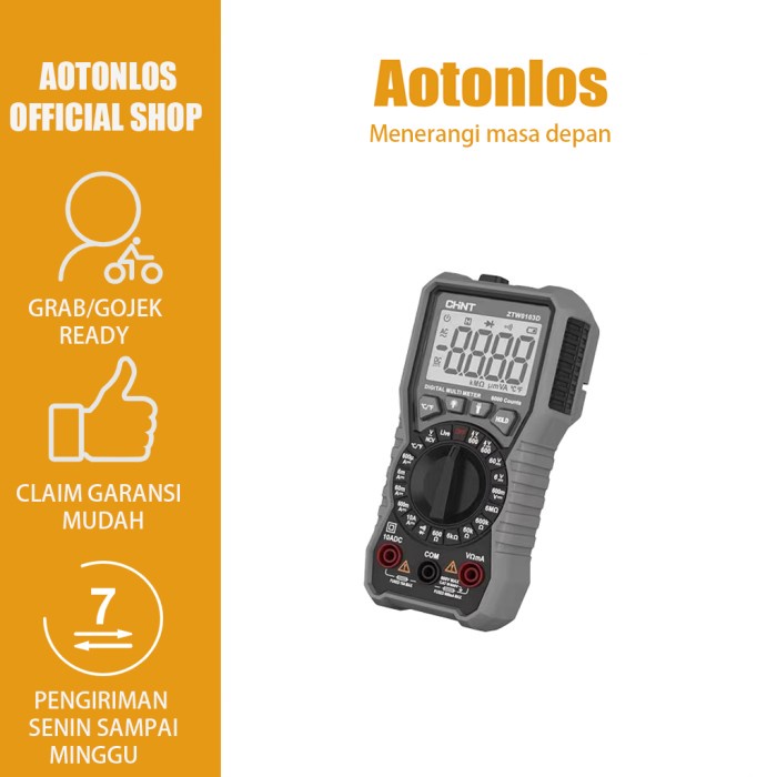 Jual CHINT ZTY0103A Multimeter Avometer Multitester Digital DC AC Diode ...