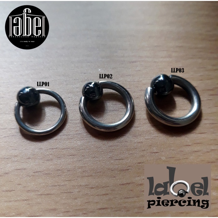 Jual Body Piercing Lnp03 - Nipple Piercing - Tindik Titanium - Anting ...
