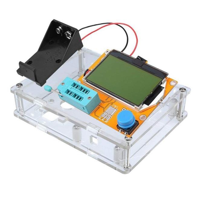 Jual Esr Meter Mega328 Transistor Tester Digital V2.68 Lcr-T4 ...