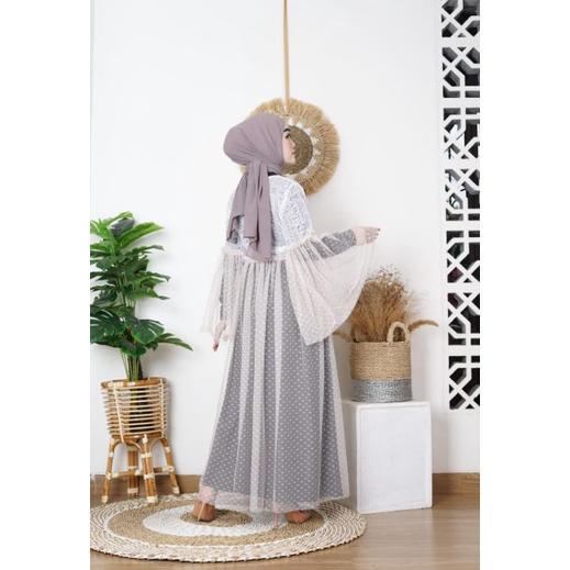 Jual GAB291 Vania outer dress/long outer brukat tile +++ | Shopee Indonesia