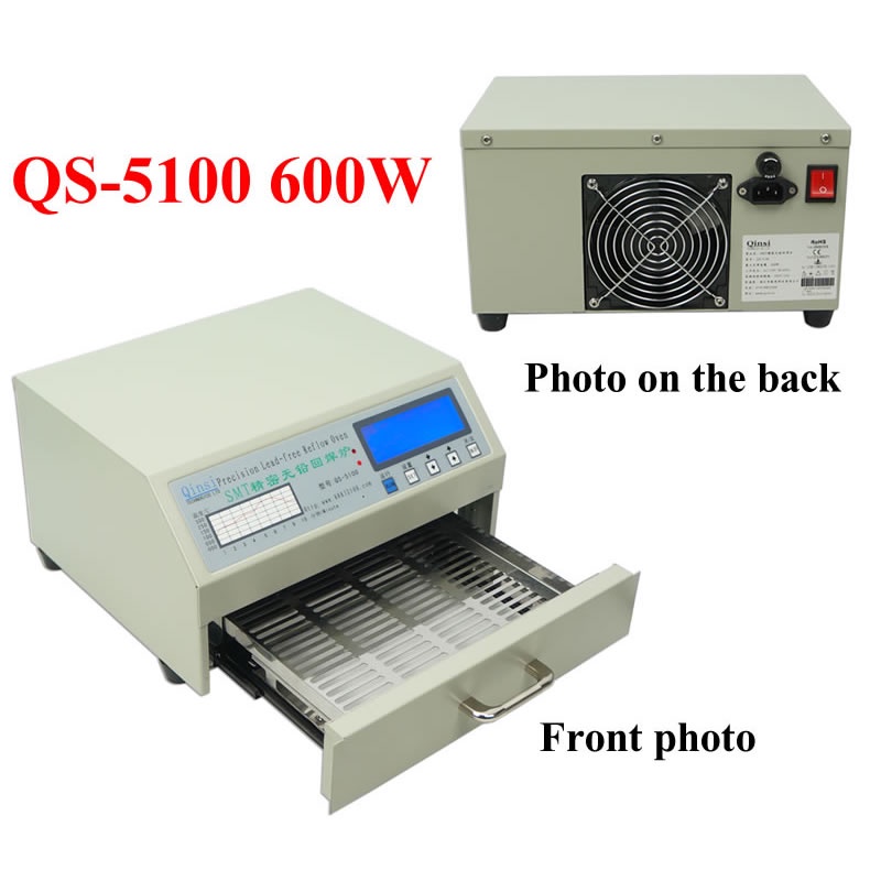 Jual QS-5100 Desktop Automatic Soldering Stove Lead-Free SMT Reflow ...