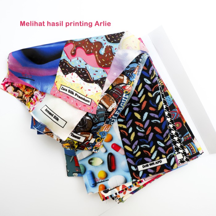 Jual Terlaris Katalog Kain / Sample Book Arlie Percetakan Kain | Shopee ...