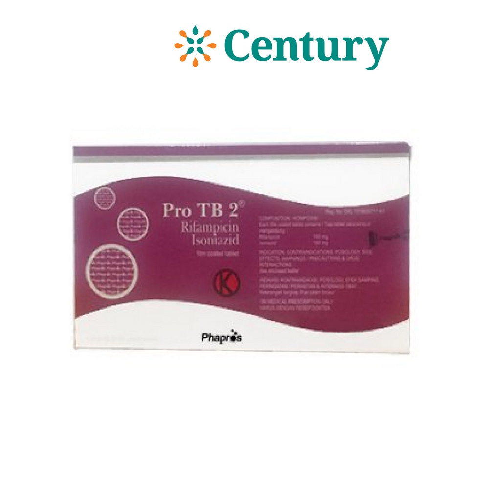 Jual PRO TB 2 ISI 28 TABLET / ANTIBIOTIK / TBC / INFEKSI / TUBEKOLUSIS ...