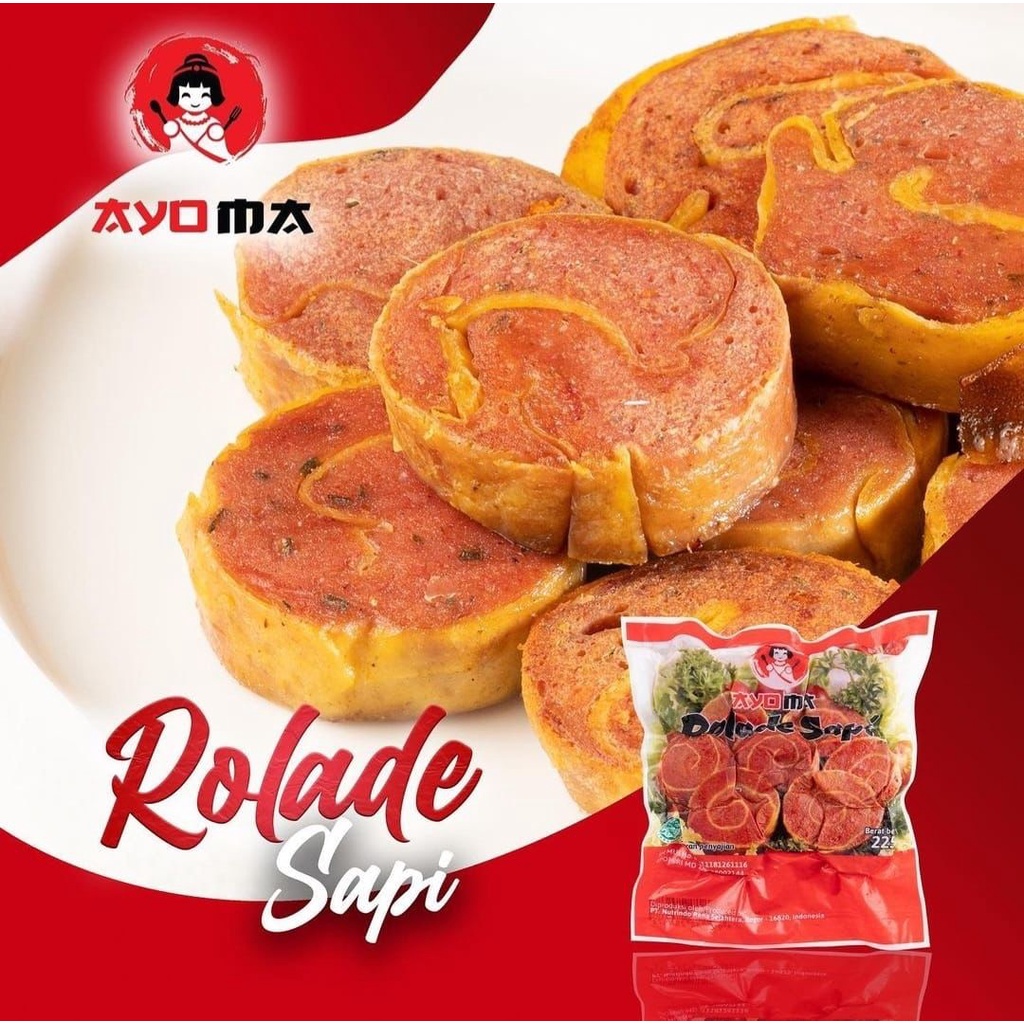 Jual AYOMA ROLADE SAPI ISI 18/ AYOMA ROLADE / ROLADE SAPI / ROLADE | Shopee Indonesia