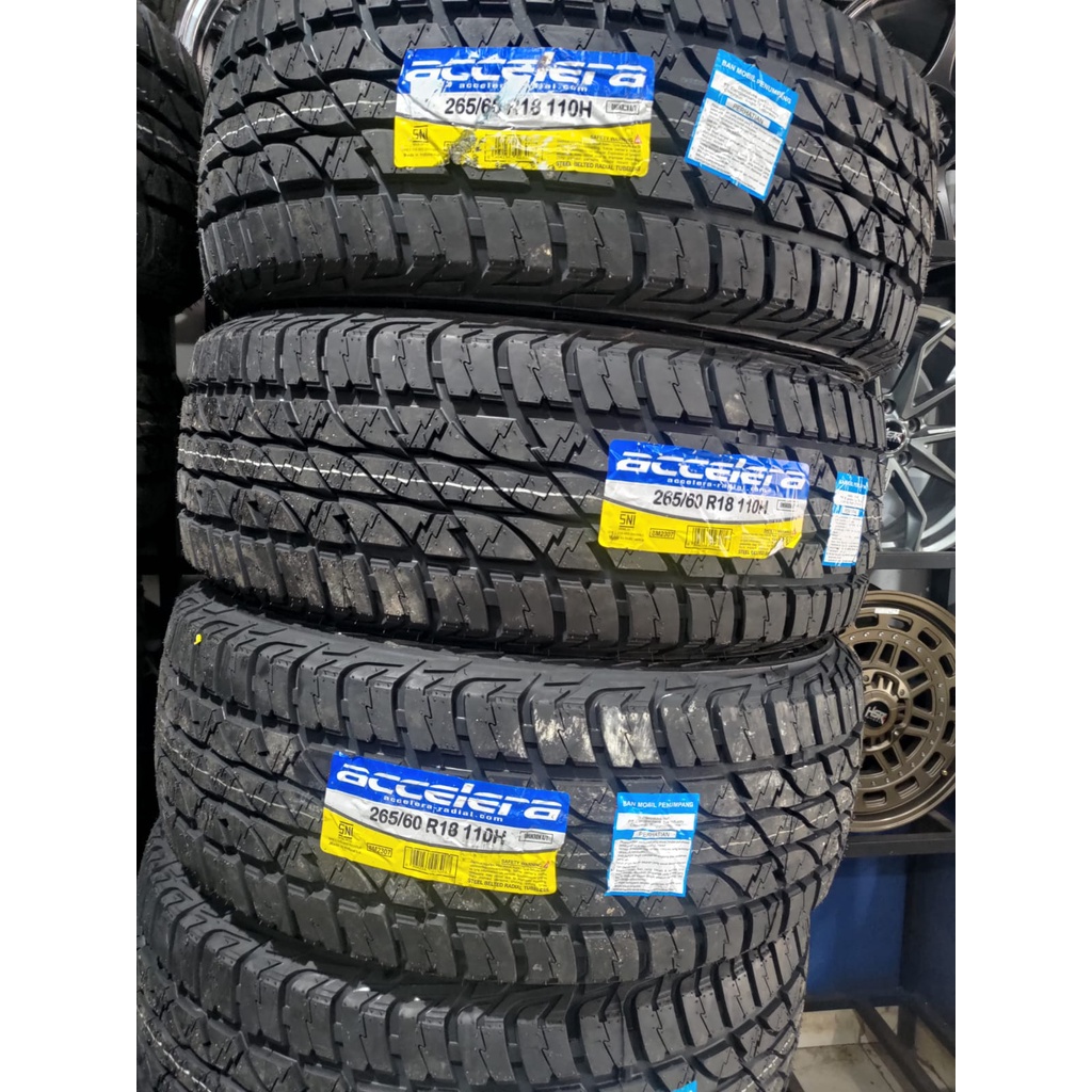 Jual BAN MOBIL MEREK ACCELERA UKURAN 265 60 R18 OMIKRON A/T PAJERO ...