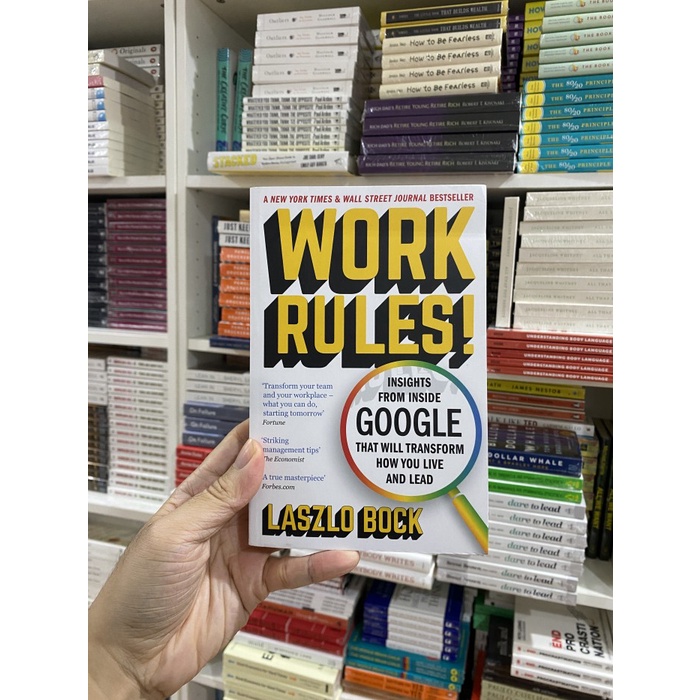 Jual Buku cetak Import Work Rules by Laszlo Bock | Shopee Indonesia