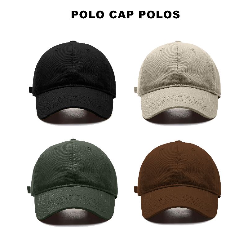Jual NOCHILD Topi Baseball polos I Polo Cap Polos Cream | Shopee Indonesia