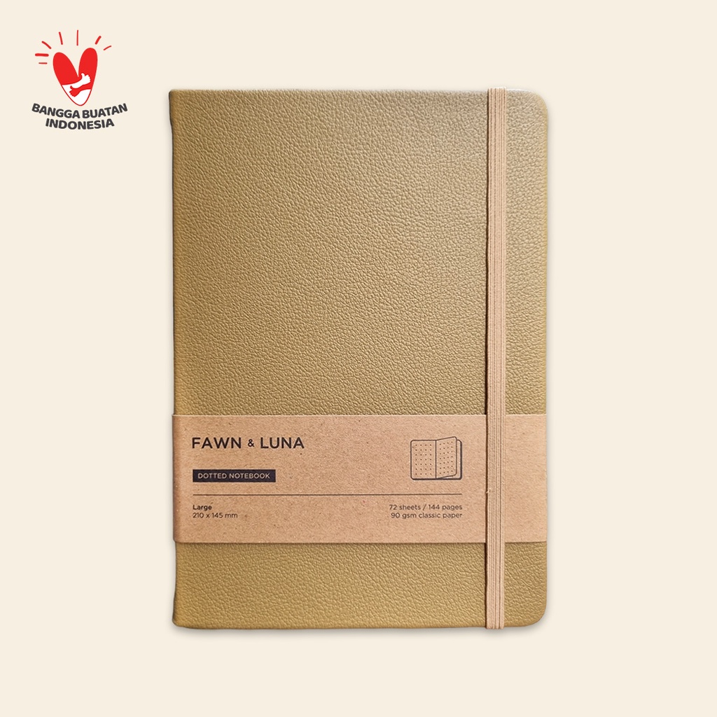 Jual Fawn & Luna - SAVANNAH SAND - Notebook Large A5 - Buku Jurnal ...