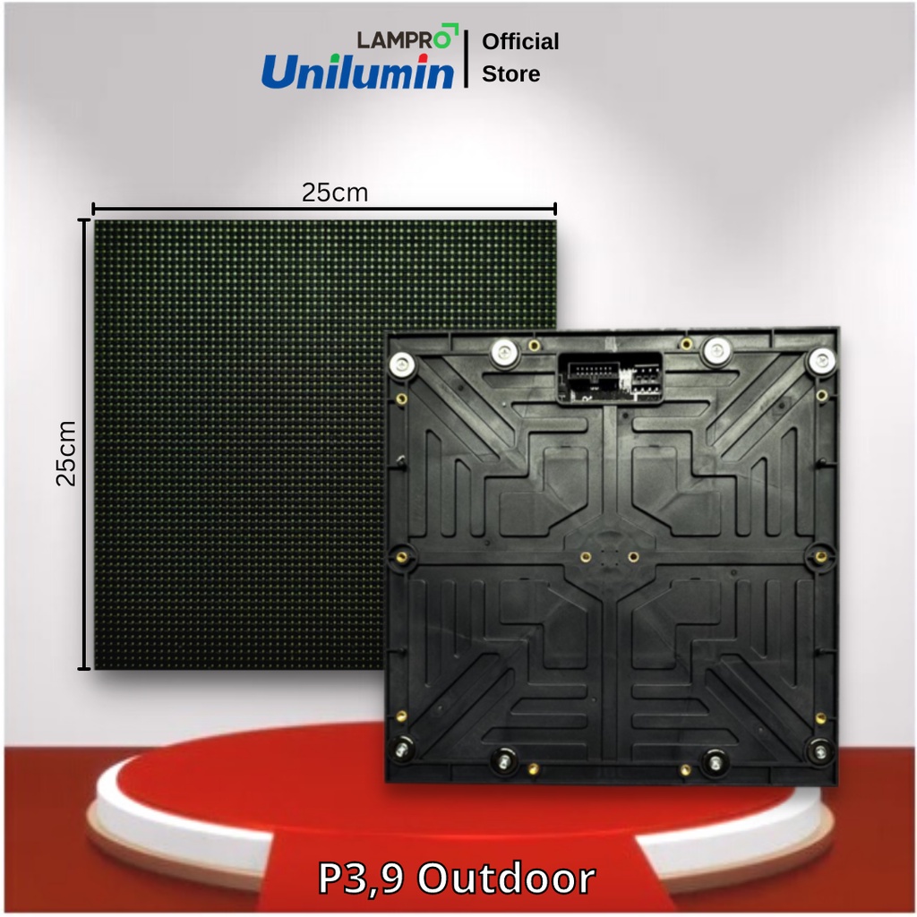Jual MODUL P3,91 OUTDOOR UNILUMIN LAMPRO VIDEOTRON RENTAL LED PANEL | Shopee Indonesia