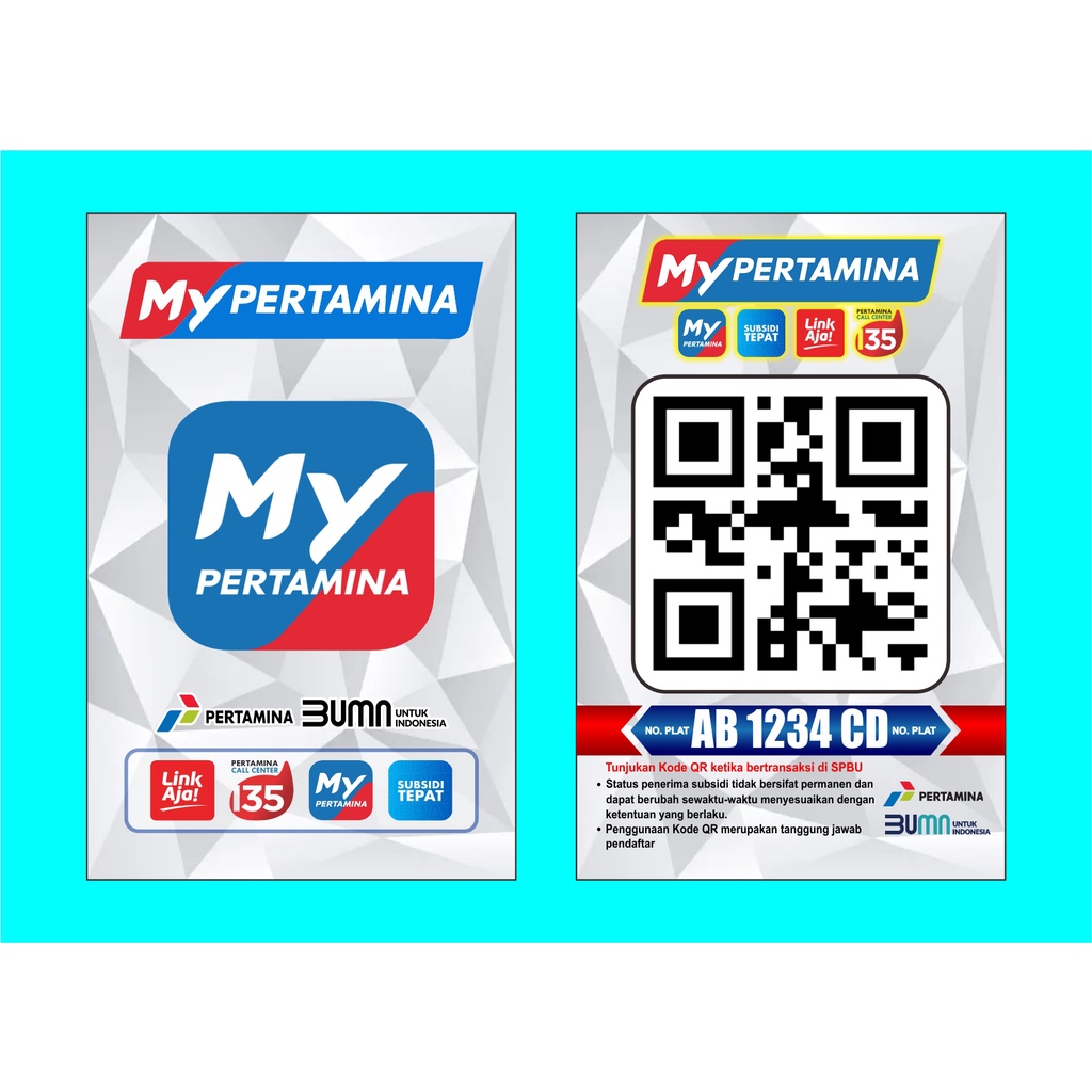 Jual SEHARI JADI / Kartu MyPert Bahan PVC /ID CARD PERTAMINA | Shopee Indonesia