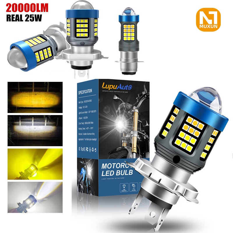 Jual Untuk Sepeda Motor Listrik 12-80V H4 BA20D t19 p15d Lampu Led ...