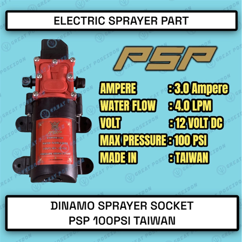 Jual POMPA CUCI AC MOTOR 12V 100PSI | Shopee Indonesia